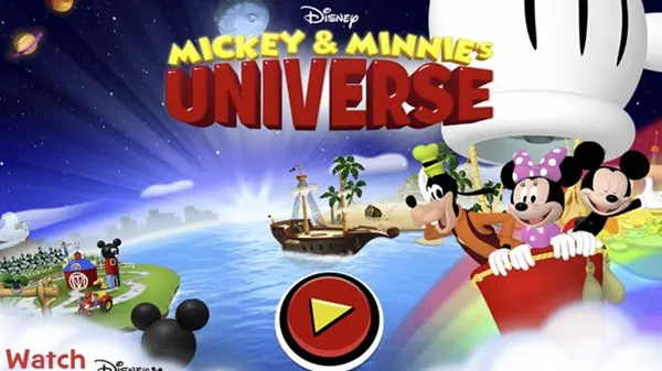Mickey and Minnie's Universe: Play Mickey Mouse Games Online