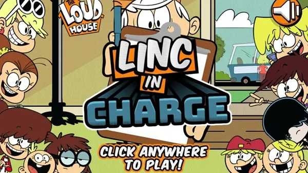 Linc in Charge - The Loud House Games Online At CartoonGames