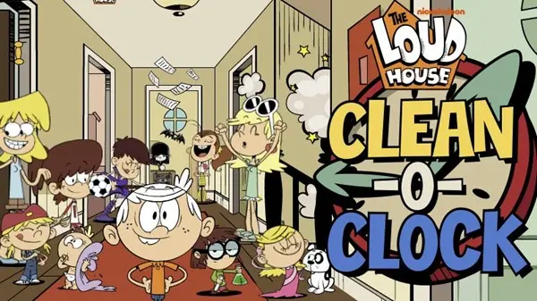 Clean-o-Clock - Play The Loud House Games Online