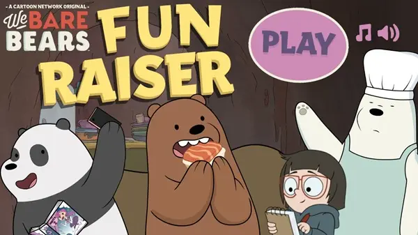 We Bare Bears: Fun Raiser - Play We Bare Bears Games Online