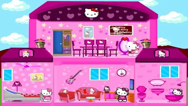 Hello Kitty Doll House - Play Hello Kitty Games Online