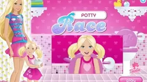 Barbie Fairy Race - Play Barbie Games Online At CartoonGames