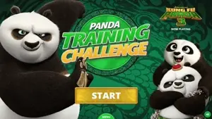 Panda Training Challenge - Play Kung Fu Panda Games Online