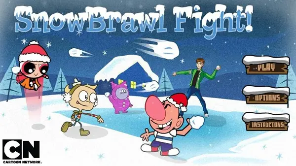 SnowBrawl Fight - Play Chowder Games Online At CartoonGames