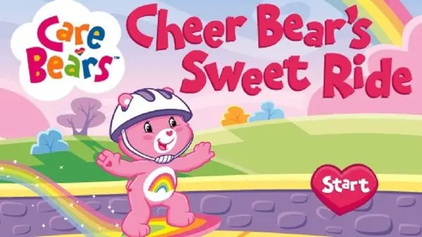 Cheer Bear's Sweet Ride - Play Care Bears Games Online