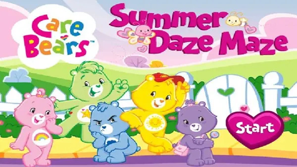 Summer Daze Maze - Play Care Bears Games Online