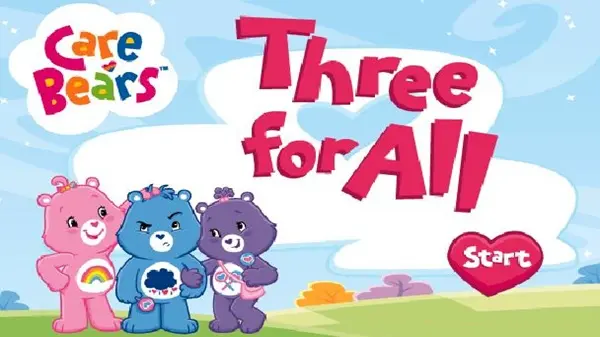 Care Bears: Three For All - Play Care Bears Games Online