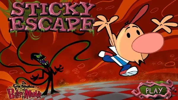 Sticky Escape - Play Billy And Mandy Games Online