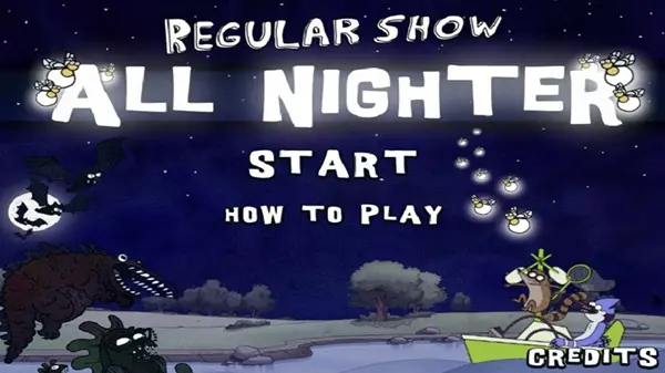 All Nighter - Play Regular Show Games Online