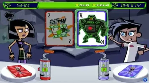 Dueling Decks - Play Danny Phantom Games Online