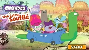 SnowBrawl Fight - Play Chowder Games Online At CartoonGames