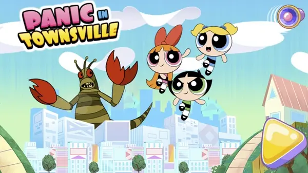 Panic in Townsville - Play The Powerpuff Girls Games Online