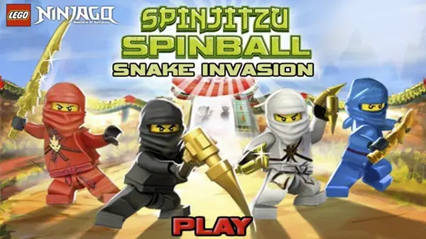 Spinjitzu Spinball: Snake Invasion - Ninjago Games Online