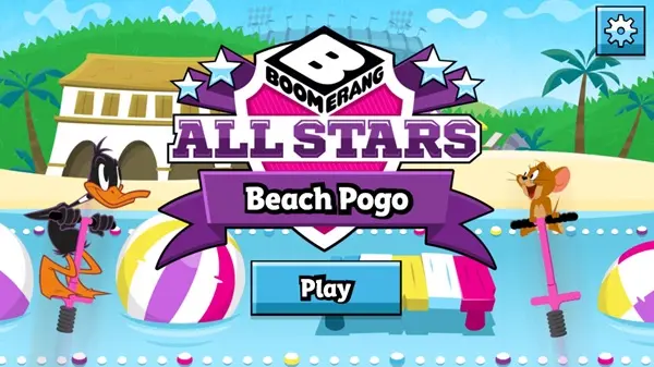 Boomerang All Stars: Beach Pogo - Play Boomerang Games Online