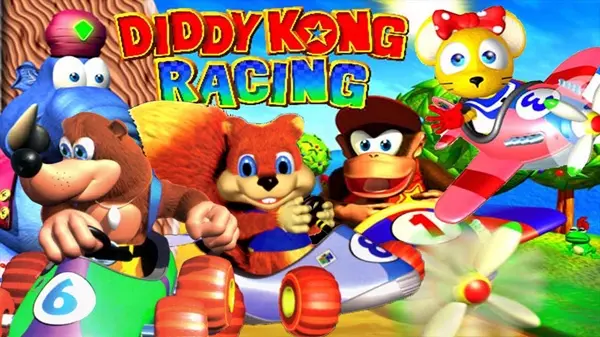 Diddy Kong Racing - Play Retro Cartoon Games Online
