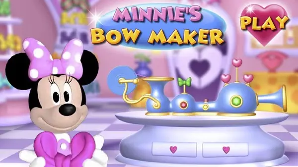 Minnie's Bow Maker - Play Disney Games Online
